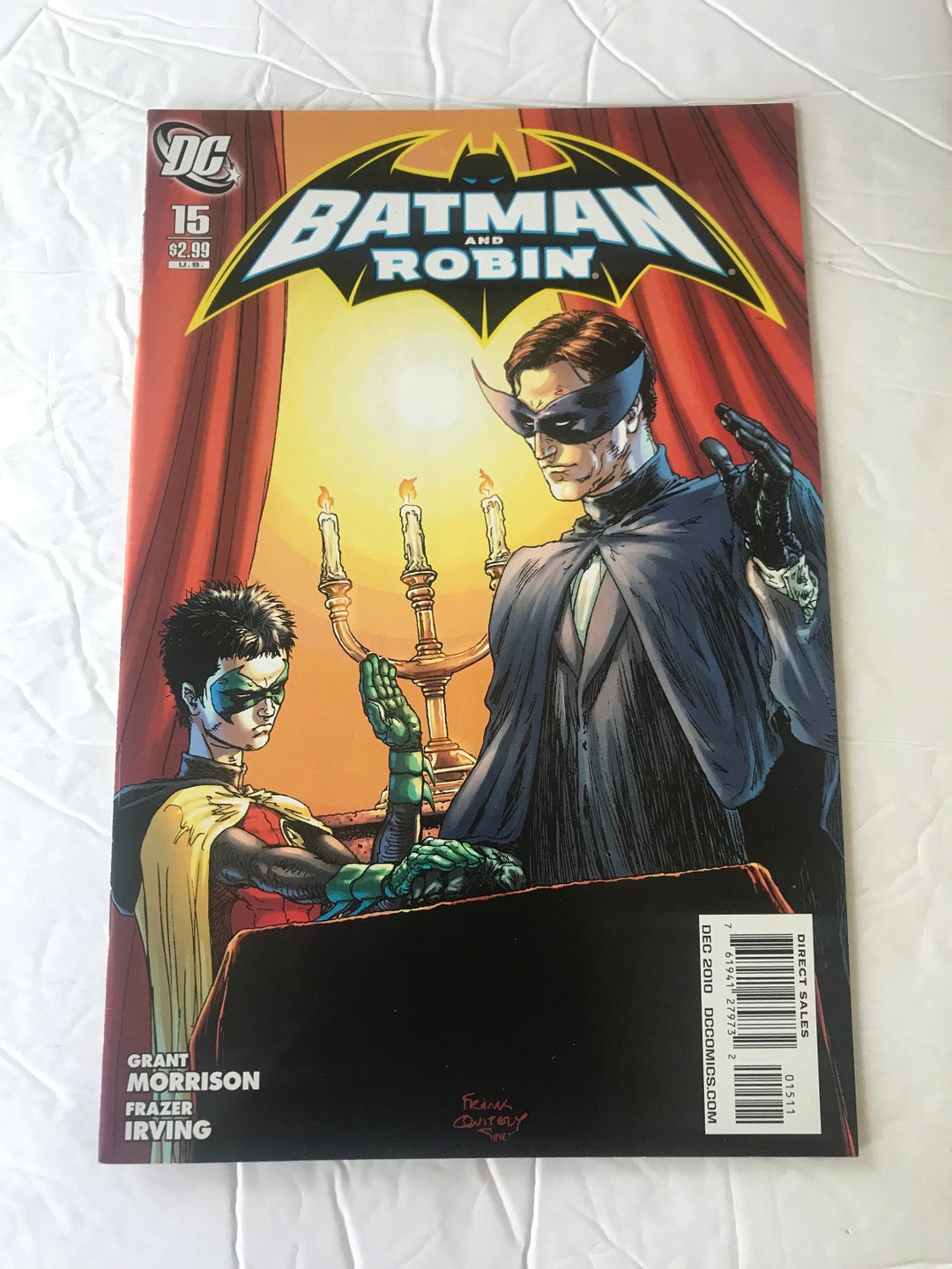 Batman and Robin 15 Damian Wayne grant Morrison Frank - Etsy