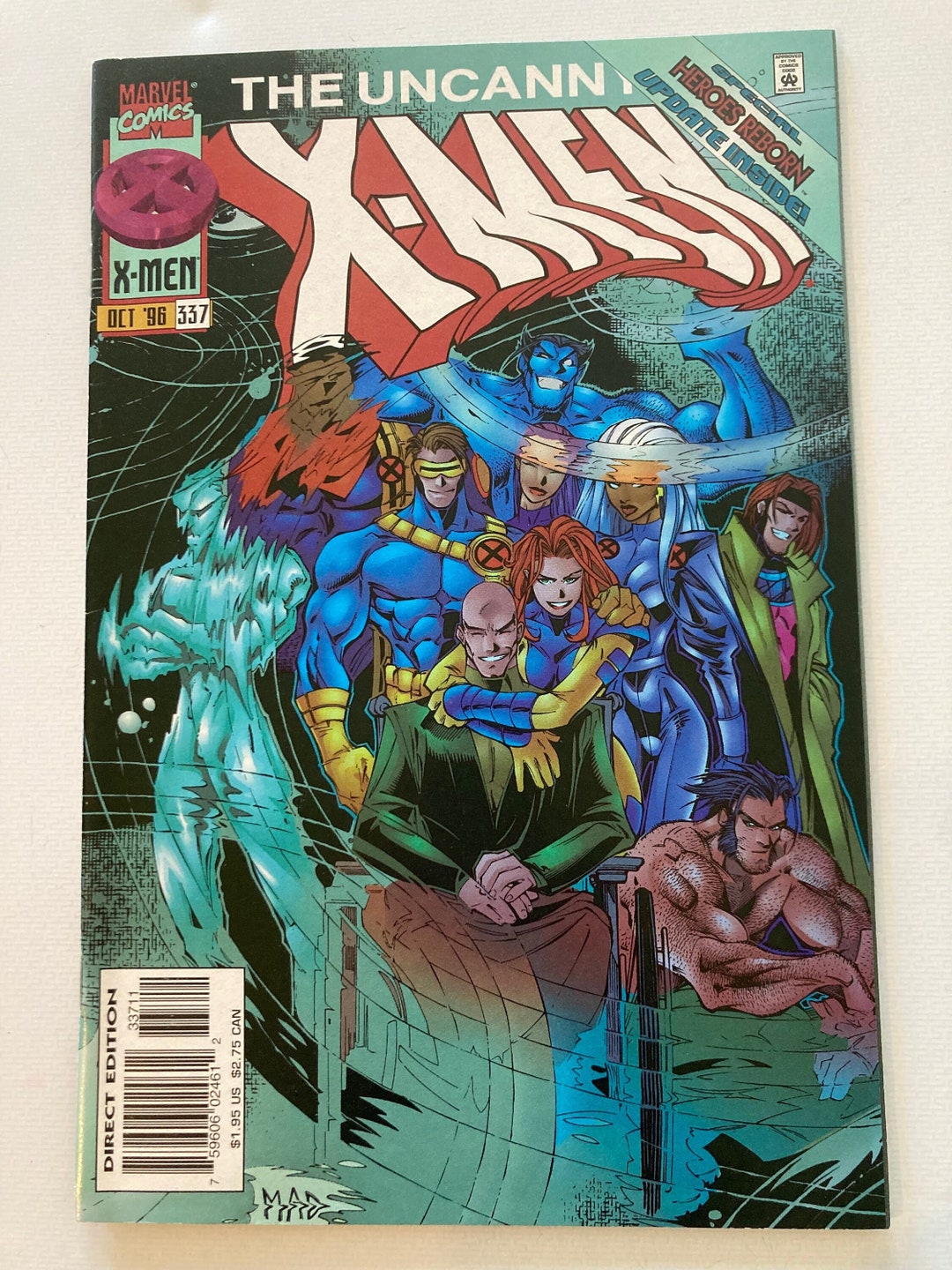 Uncanny X-men 337 Onslaught Aftermath joe Madureira marvel Comics, VF ...