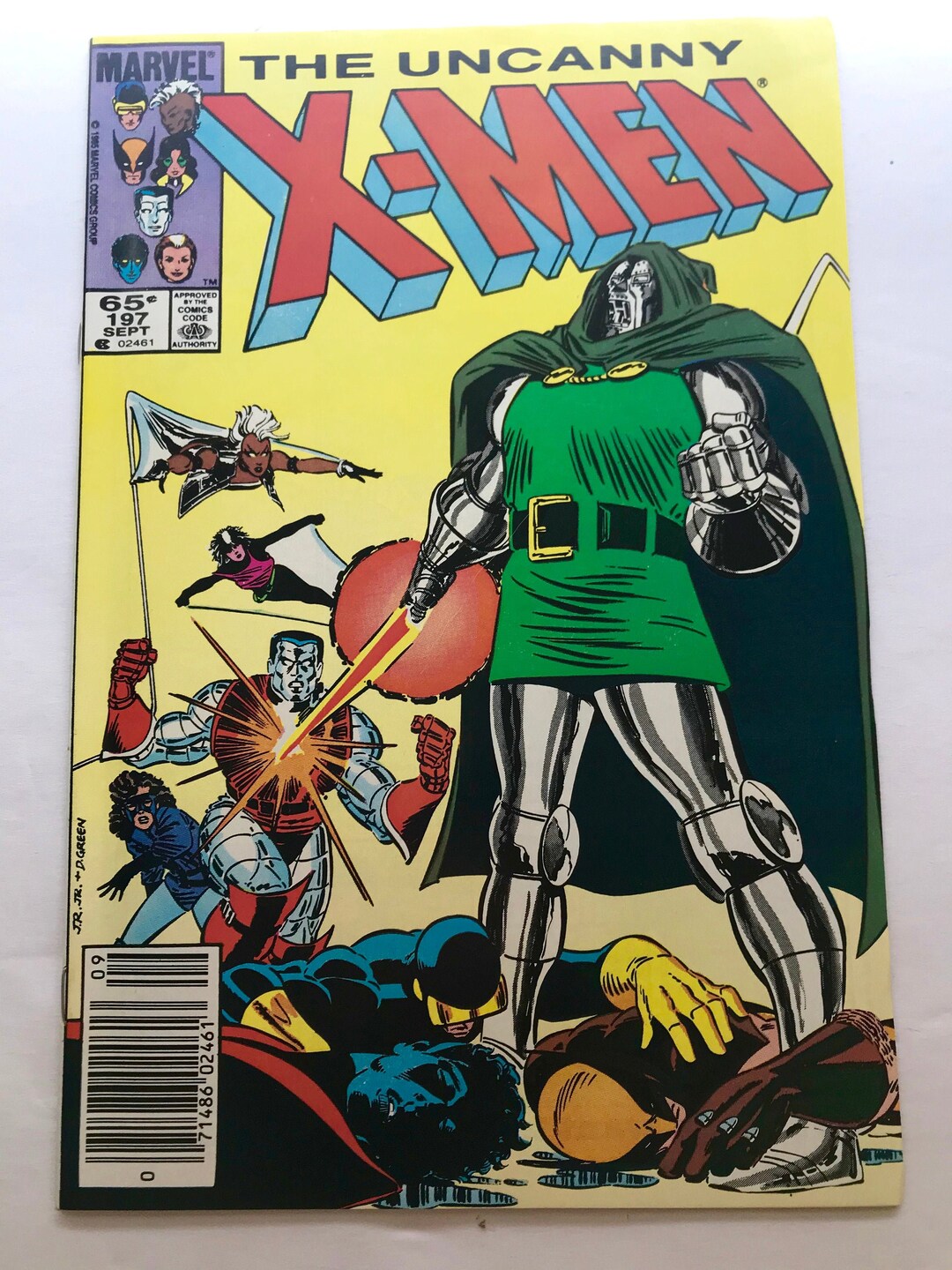 Rare Uncanny X-men 197 Newsstand Edition VF, Marvel Comic Books Lot ...