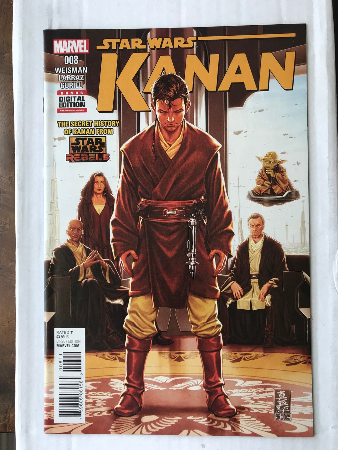 Star Wars Kanan the Last Padawan 8 Mark Brooks Art NM/VF - Etsy