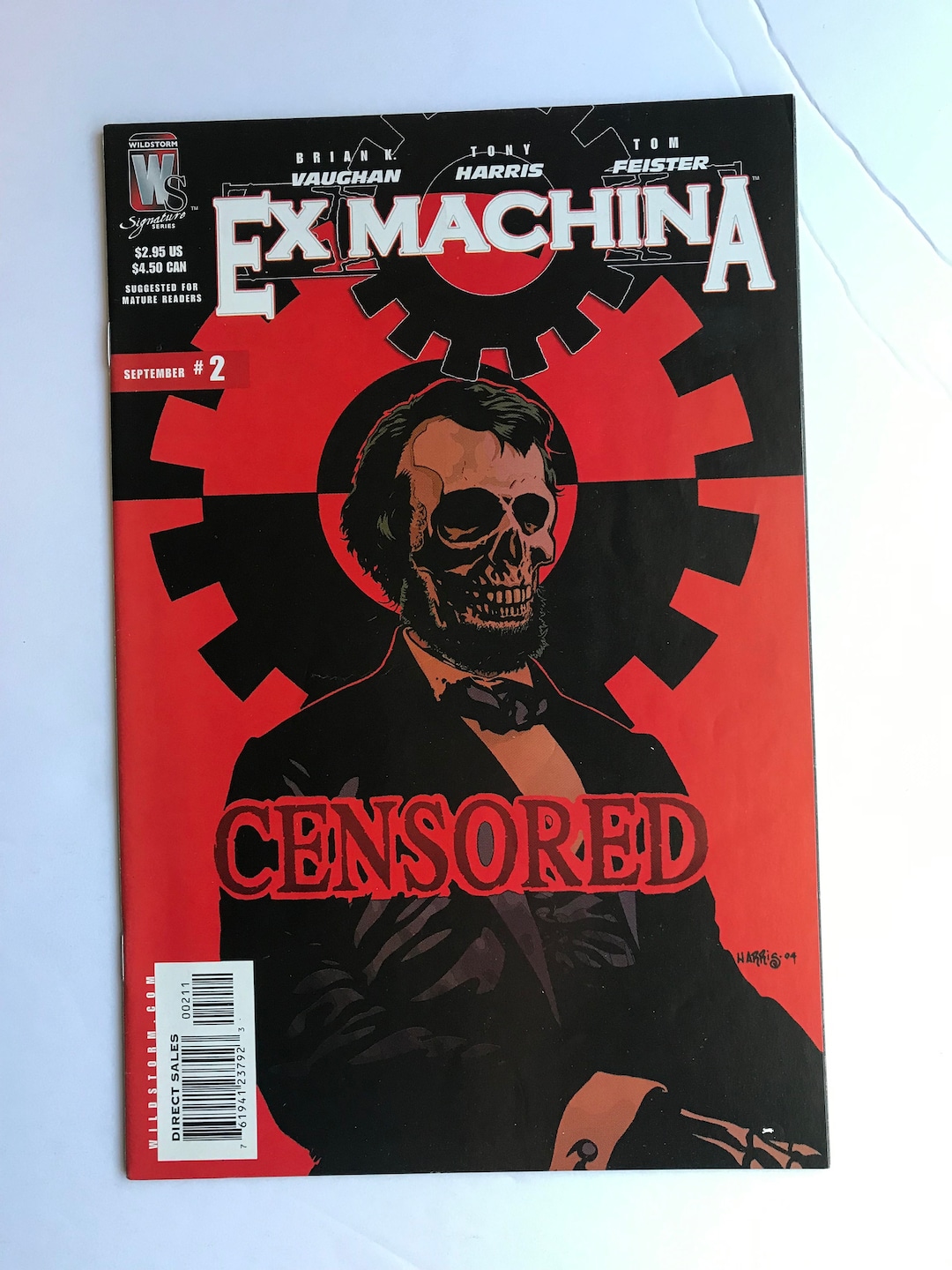 Ex Machina #2 Comic Book: Brian K. Vaughan, Wildstorm/dc, First ...