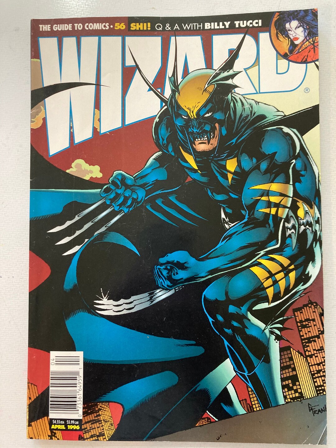 Wizard Magazine 56 Dark Claw Cover Adam Hughes Mail Orderoffer Still ...
