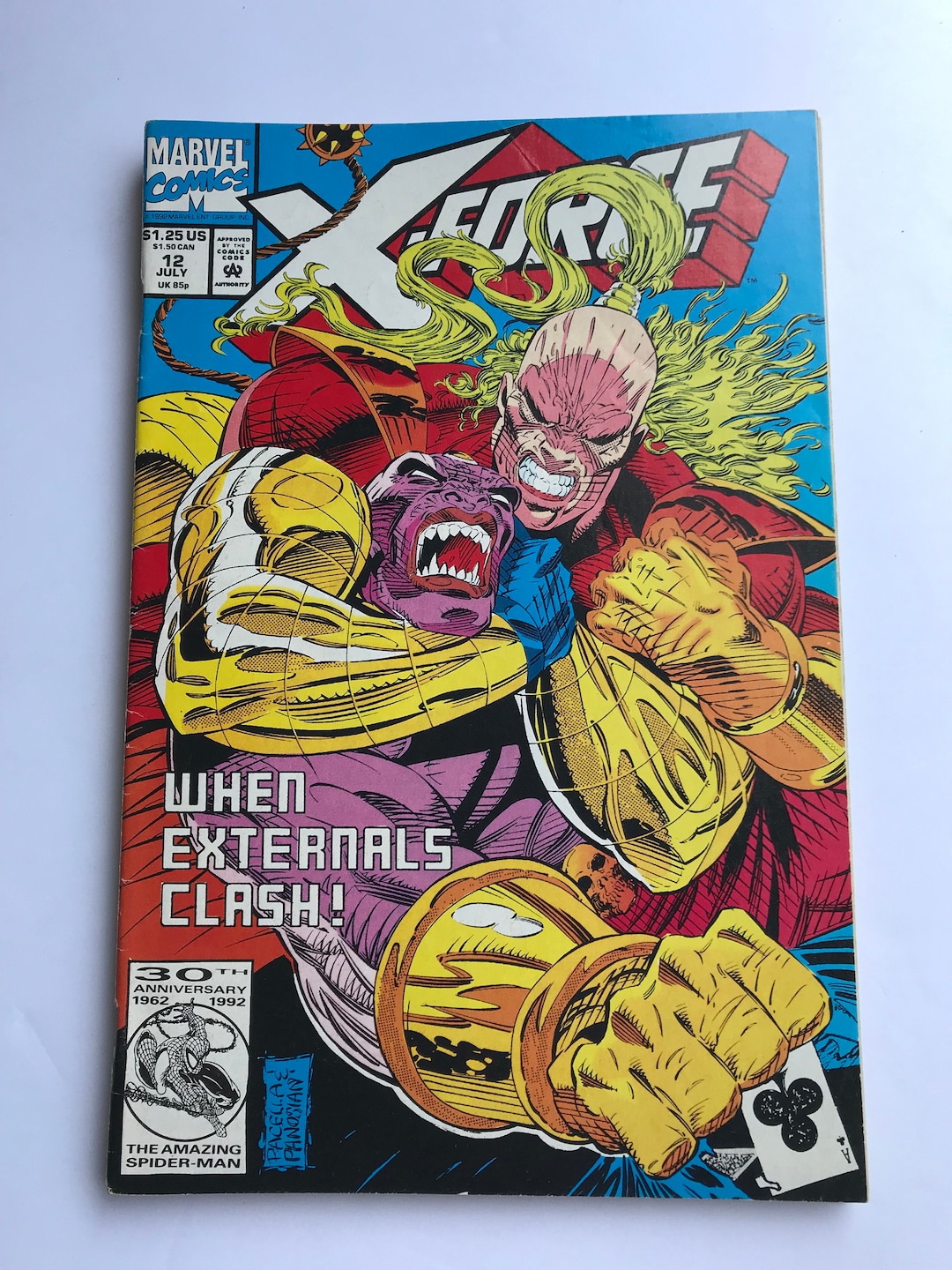 X-force 12 - Greg Capullo's First Issue as Ongoing Artist (1991, Marvel ...