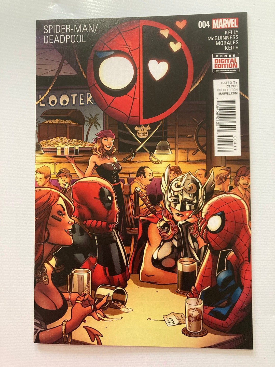 Spider-man/deadpool 4 Art and Cover by Ed Mcguinness first Print Marvel ...