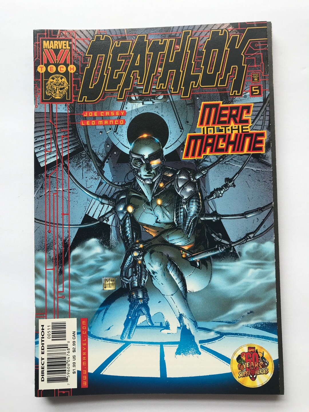 Deathlok 5 Marvel Tech Inaugural Series Crazy Beautiful Leonardo Manco ...