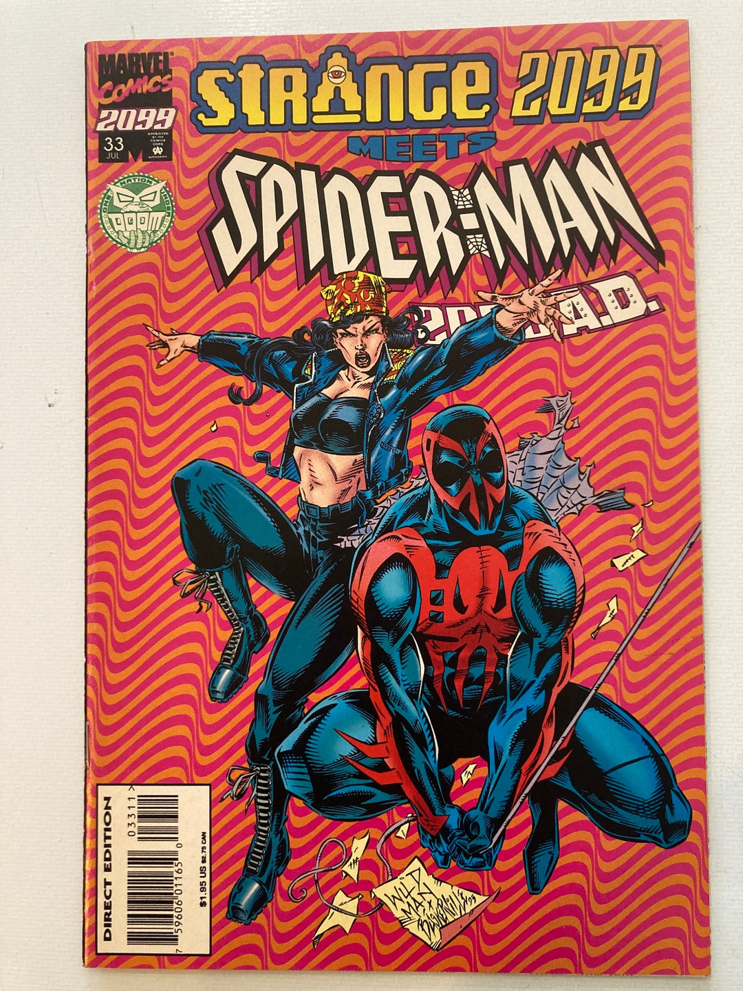 Spider-man 2099 33 First Full Appearance of Strange 2099 first Print ...