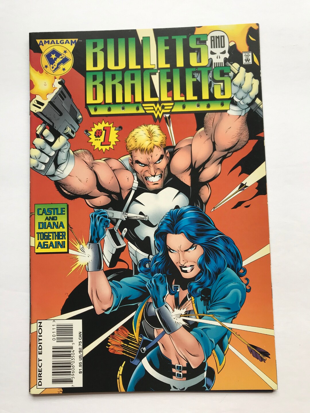 Bullets and Brackets 1 - (wonder Woman, Punisher, Ghost Rider, Marvel ...