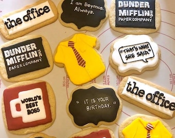 Custom the Office Cookies - Etsy