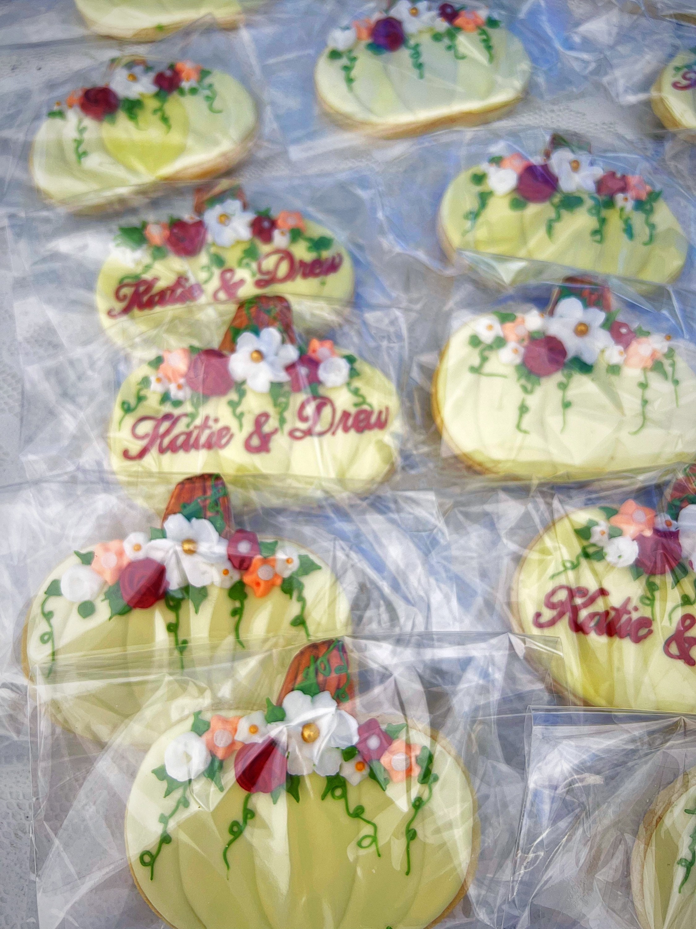 Fall Themed Wedding Cookies - Etsy