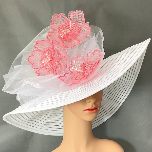 Pink Derby Hats - Etsy