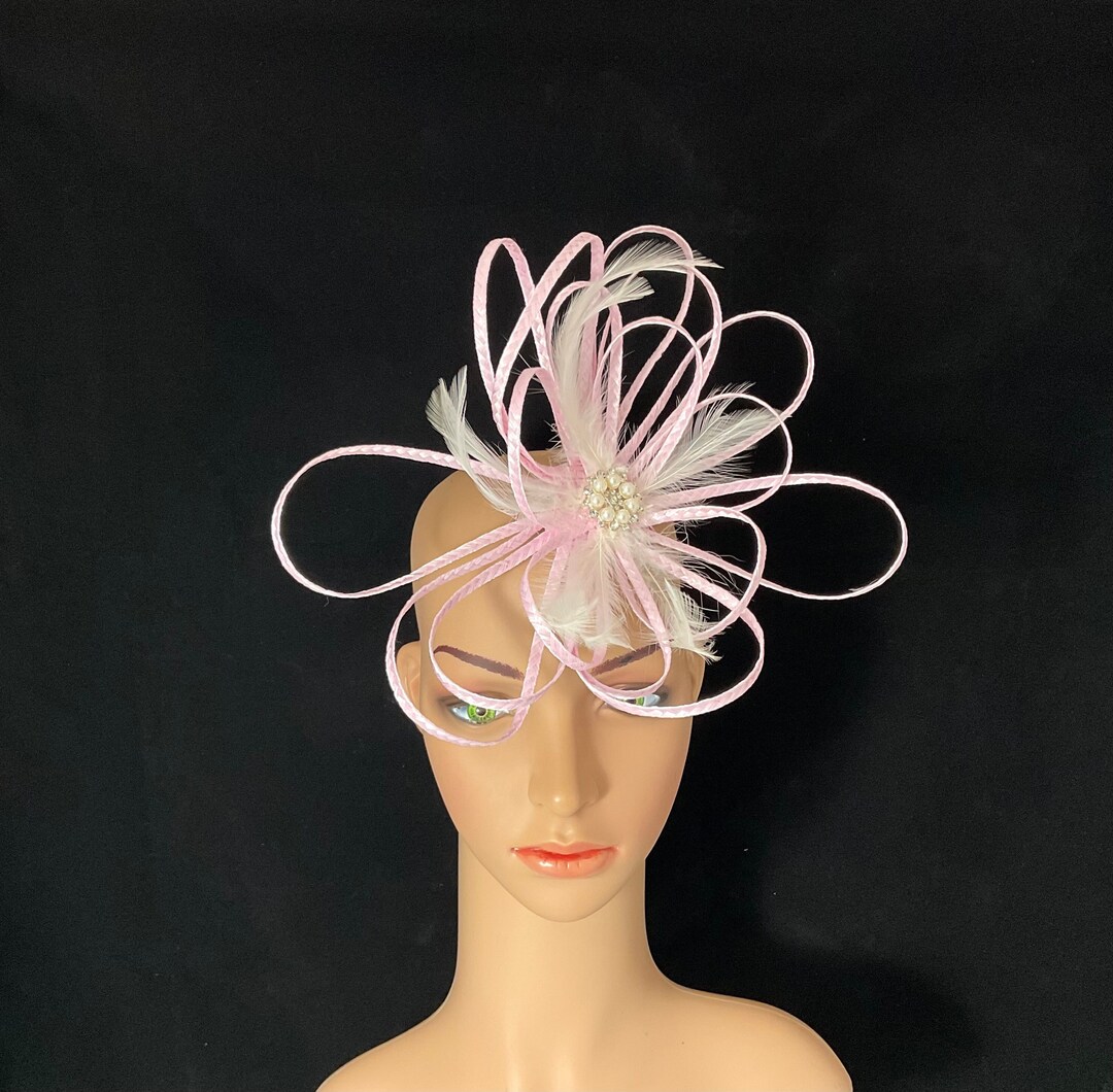 Light Pink Fascinator Designed and Made in USA - Etsy