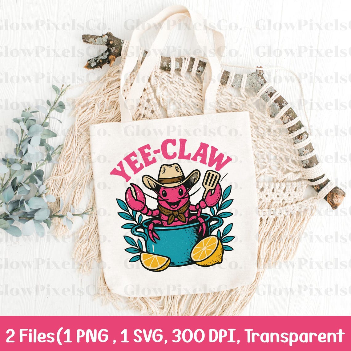 Funny Crawfish Yee Claw PNG, Cowboy Crab BBQ Design (digital Download ...