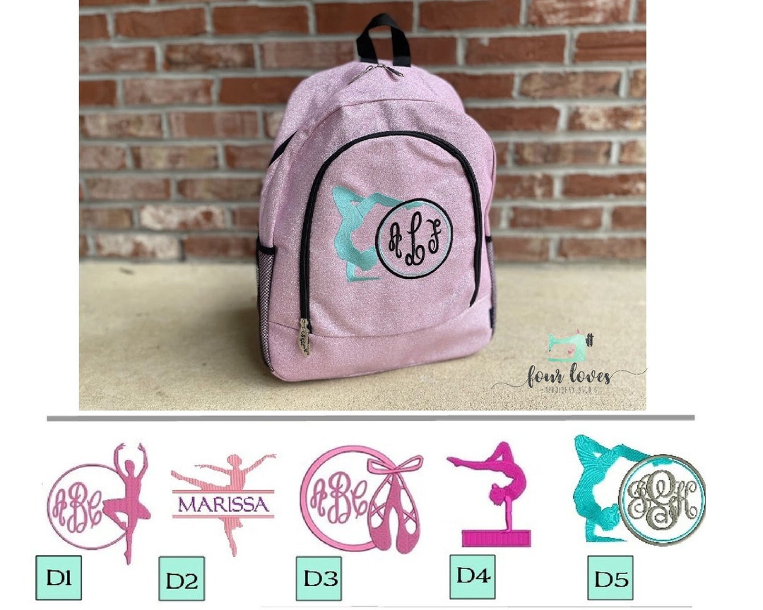 Dance Backpack-girls Glitter Backpack-glitter Cheerleading - Etsy