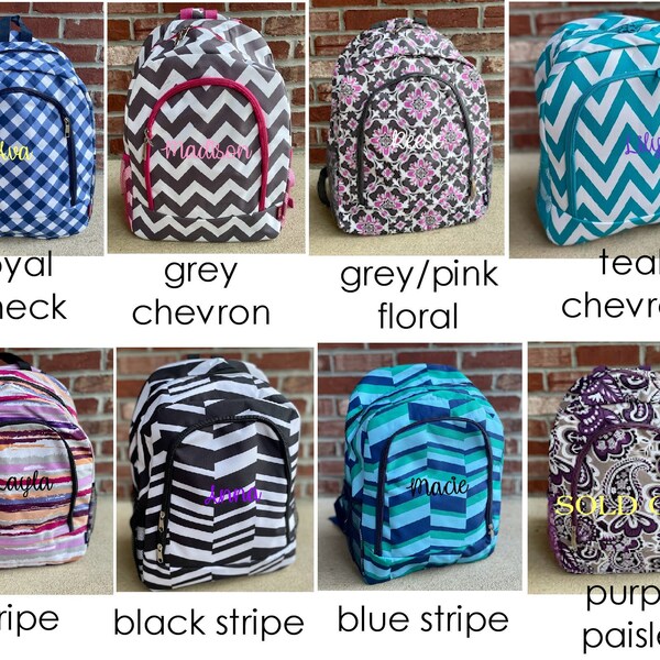 Chevron Backpack - Etsy