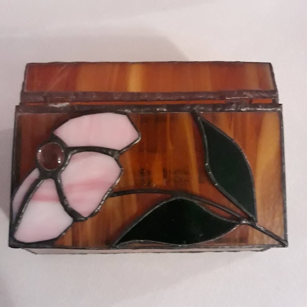 Stained Glass Box Hinges - Etsy