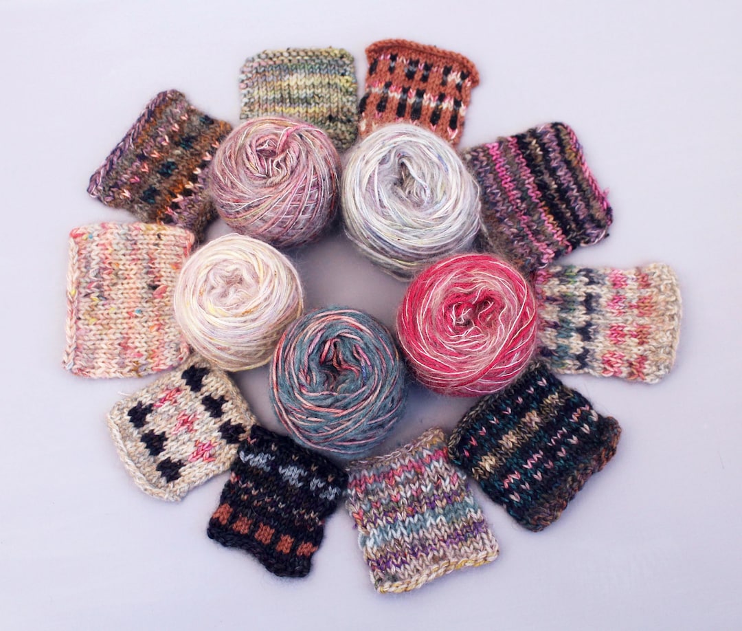 Mini Cake Set, DK 120 Grams Approx 220 Yds, 44 Yds Each, Kidsilk and DK ...