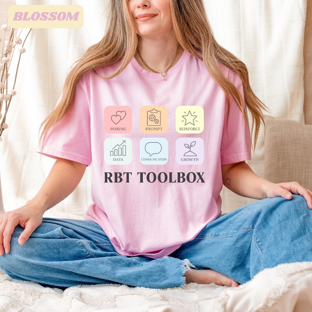 RBT Shirt | Rbt Toolbox ABA Therapist Comfort Colors Tee | Registered ...