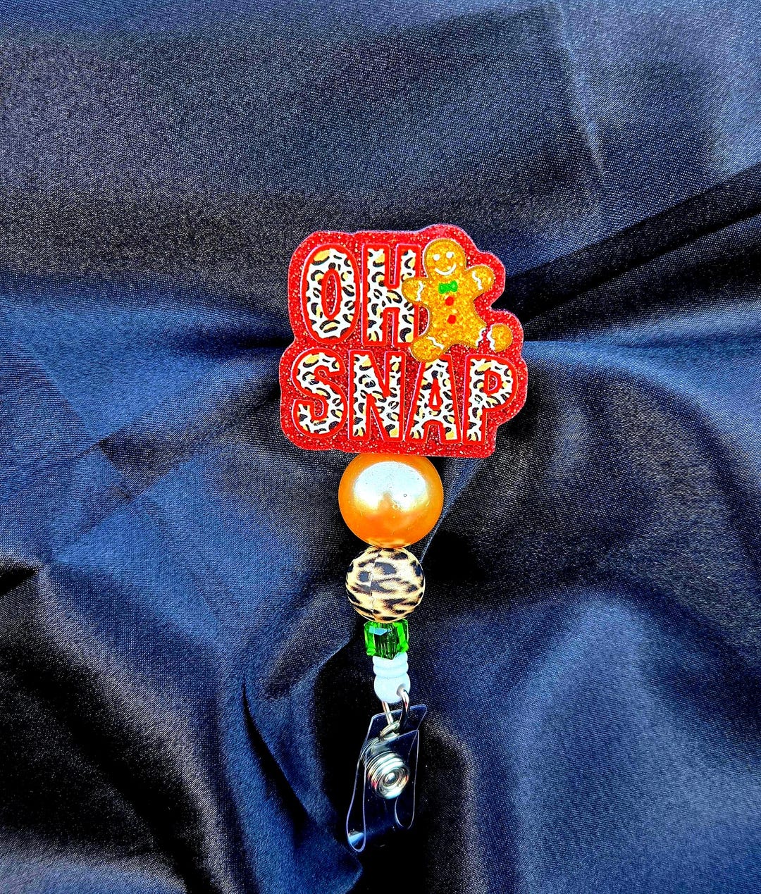 Oh Snap Acrylic Sassy Badge Reel - Etsy