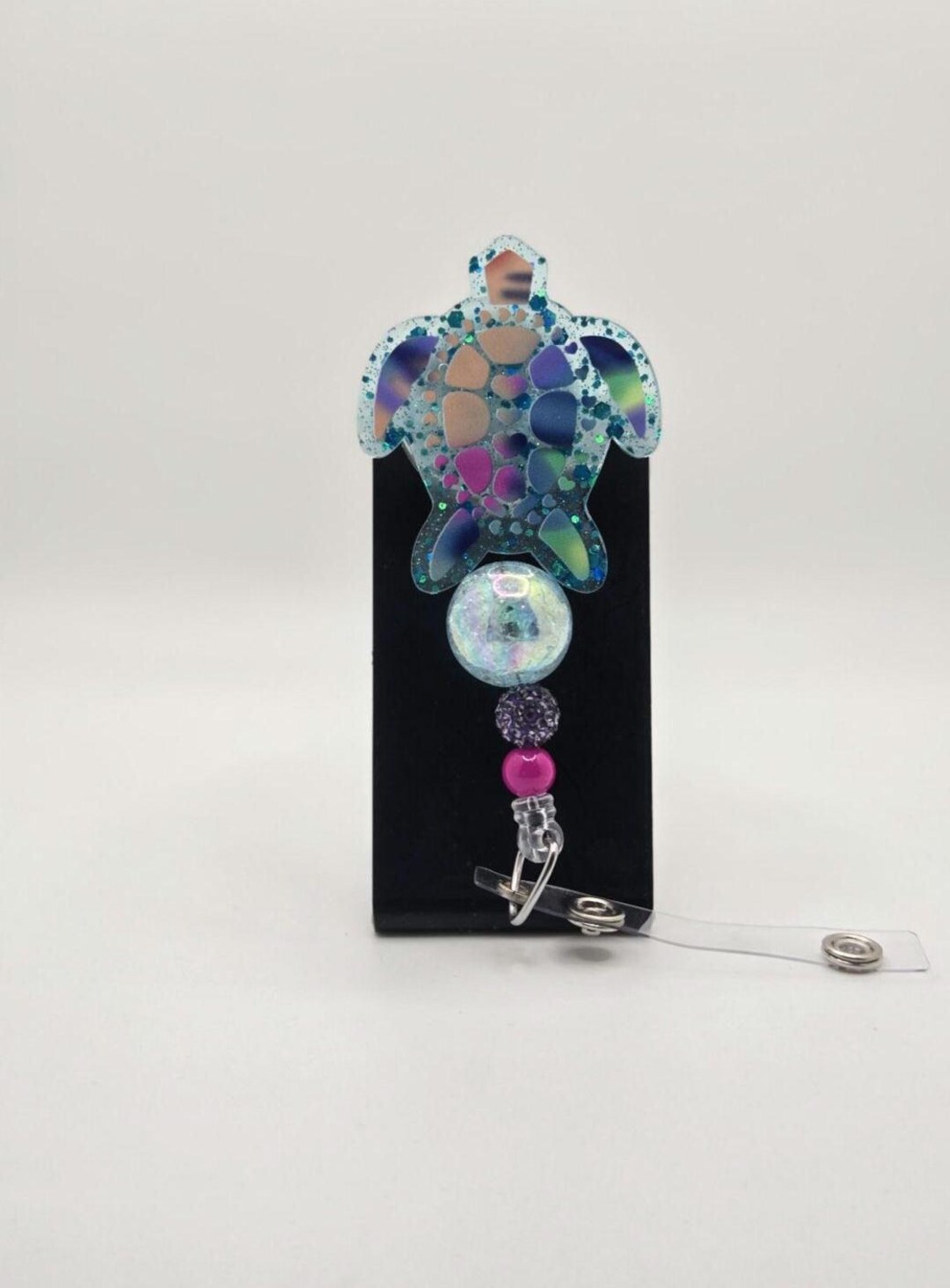 Sea Turtles, Acrylic Sassy Badge Reel - Etsy