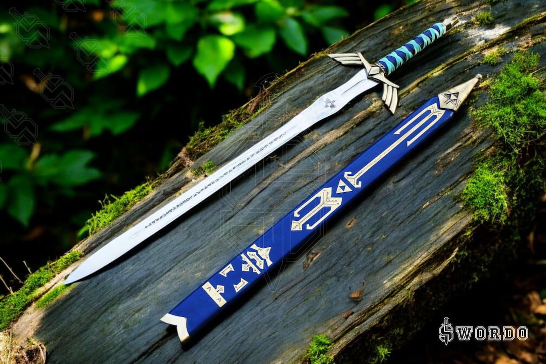 Zelda Master Sword Replica, Handcrafted Cosplay Prop Legend of Zelda ...