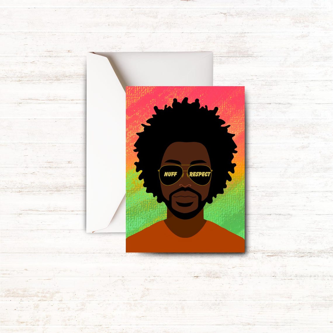 Nuff Respect Greeting Card - Caribbean Congratulations - Etsy