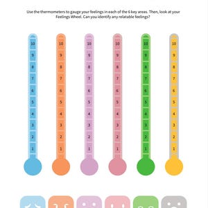Feelings Wheel Workbook, Emotional Regulation Workbook for Moms ...