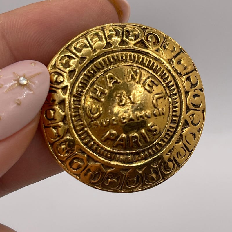 Authentic Chanel Brooches - Etsy