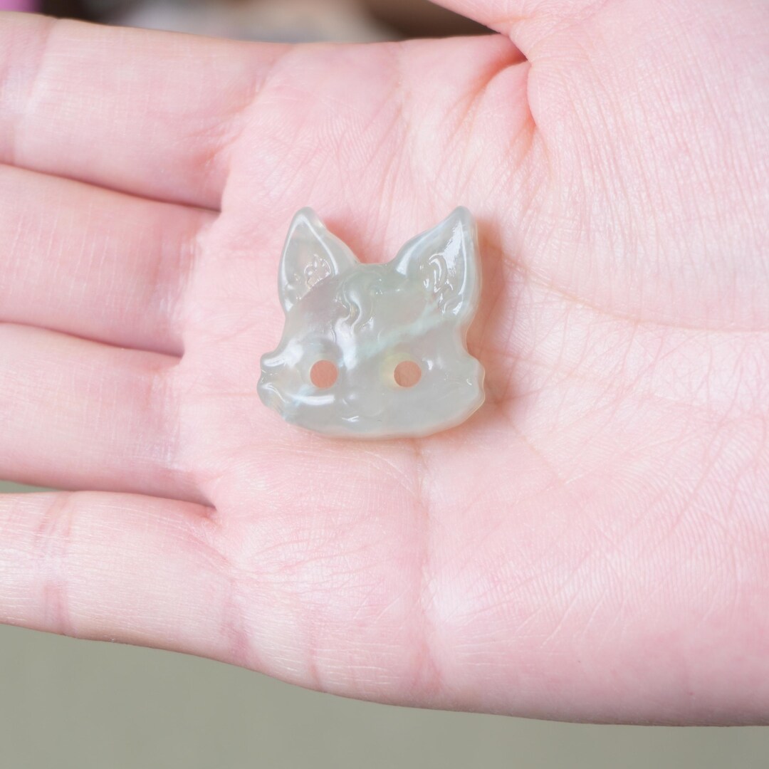 Hand Carved Jade Rabbit Pendant – Natural Jade Bunny Charm, Lucky ...
