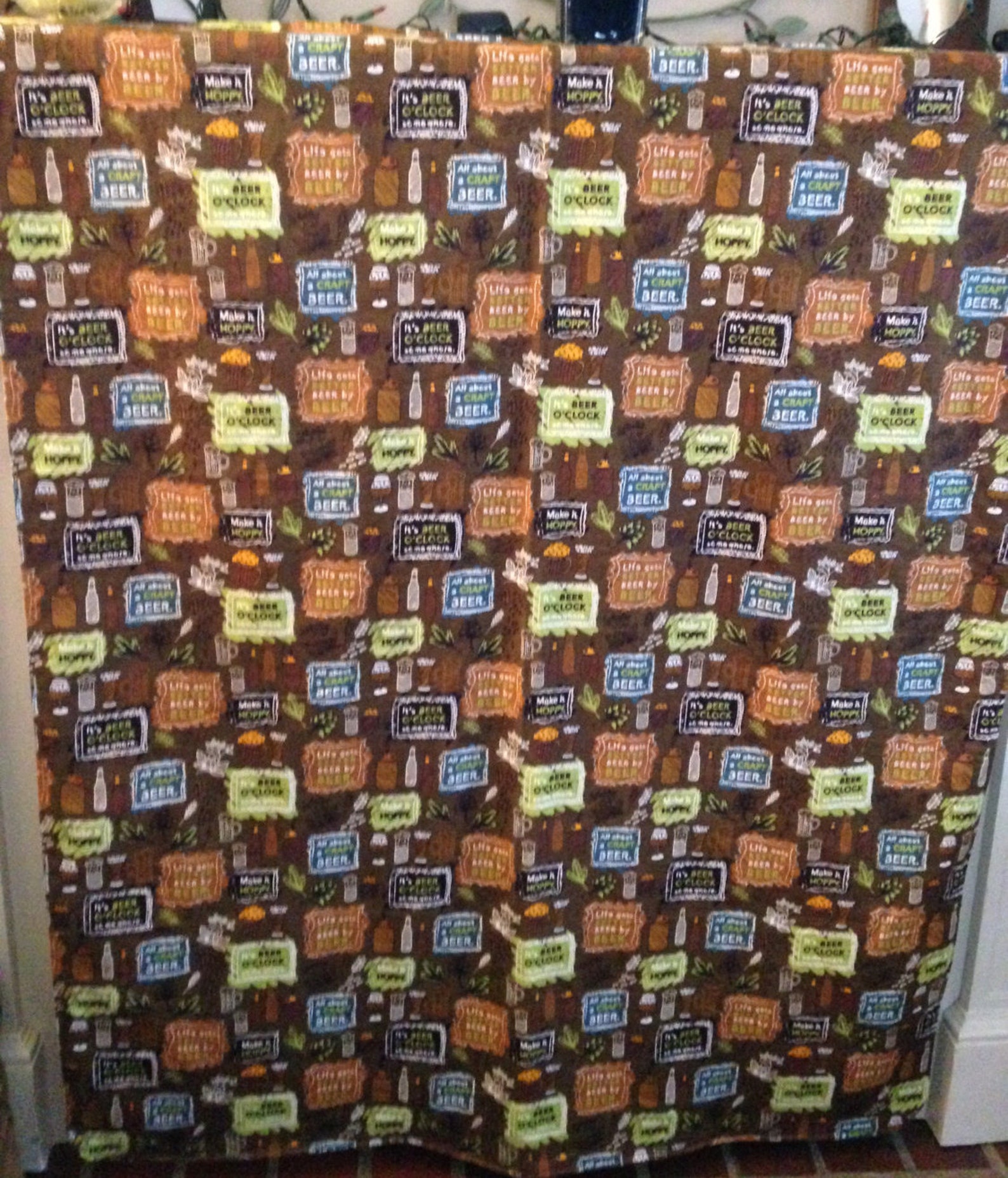 Beer Craft, Homemade Beer Quilt - Etsy