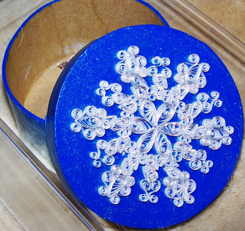 Box ~ Snow ~ by Willowbrook Creations - Etsy