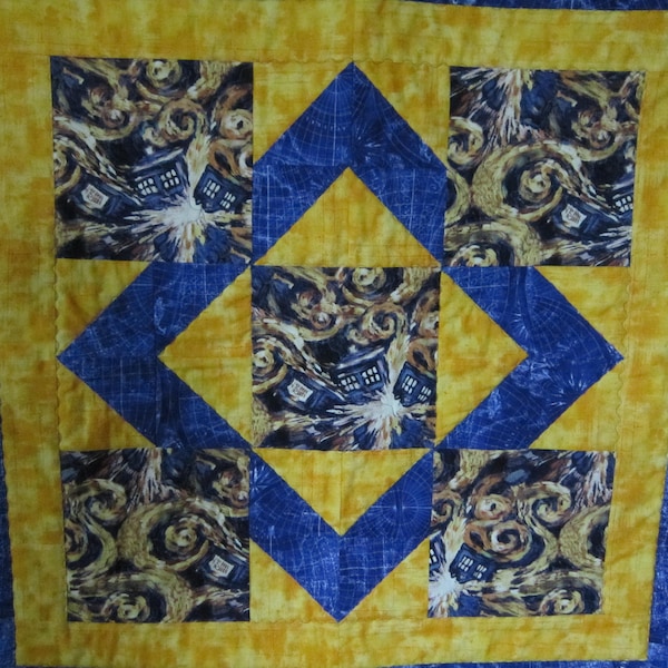 Doctor Who Quilt Pattern - Etsy