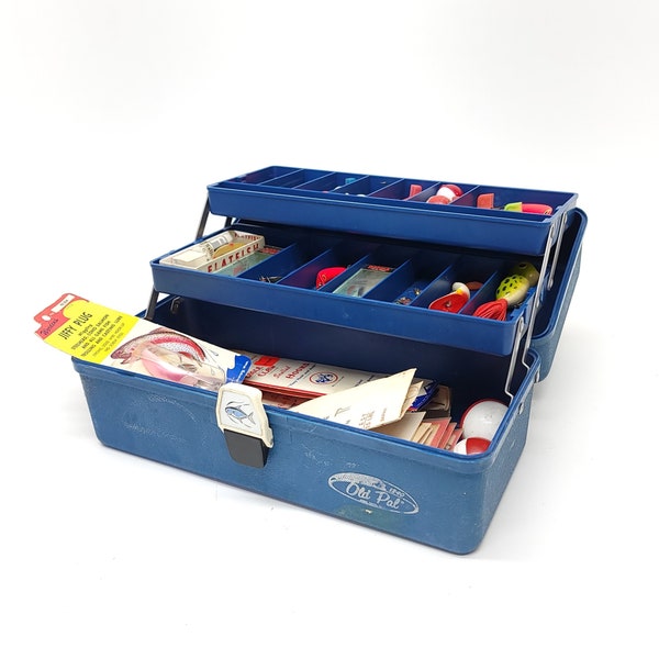 Vintage Tackle Box (You'll Enjoy) - Etsy