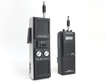 Vintage Portable CB Radio Realistic 6 Channel 5W Handheld Citizens Band ...