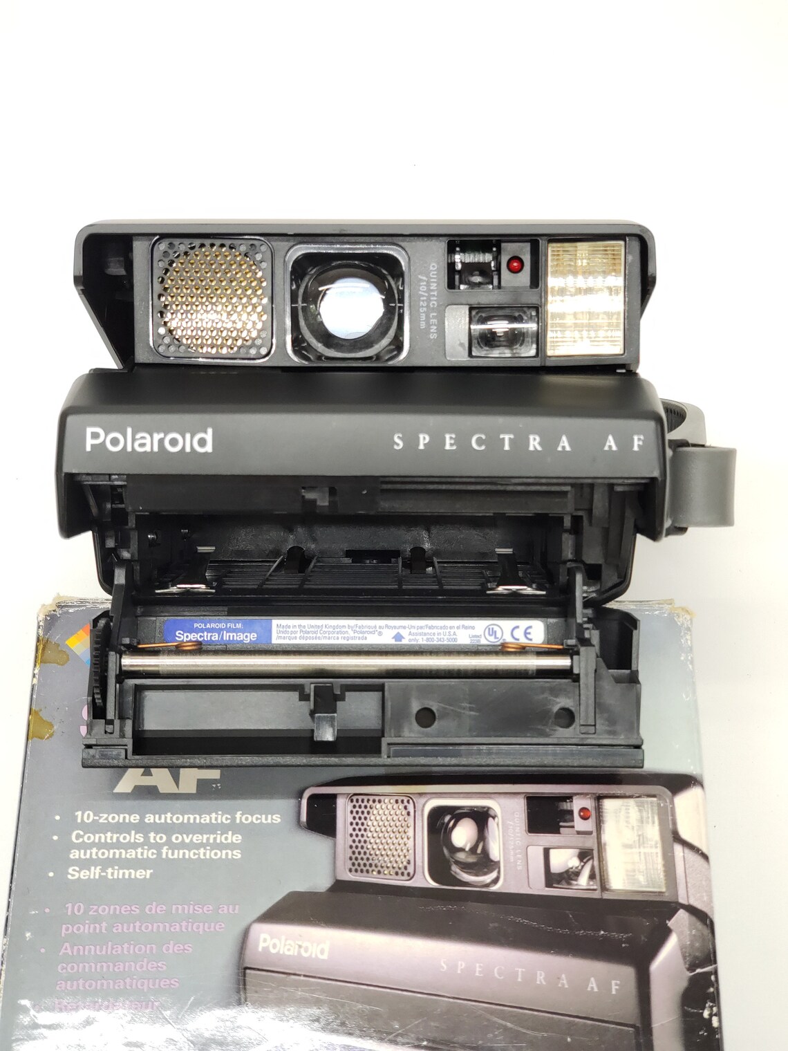 90's Polaroid Spectra AF Instant Camera - Etsy