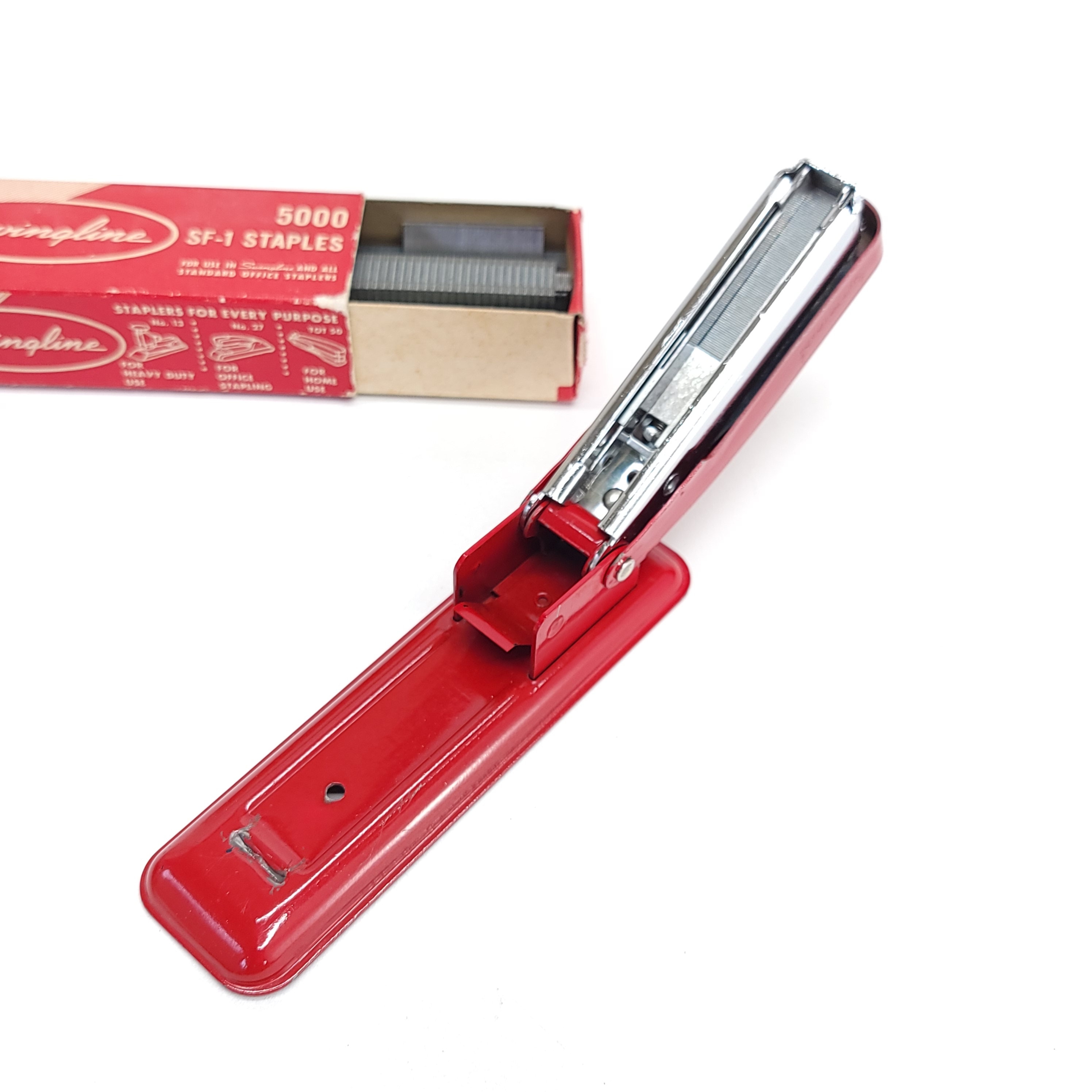 Vintage Red Swingline CUB Stapler With Staples, Office Space, Mid ...