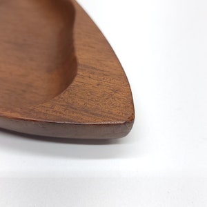 African Walnut Salmon Tray - Divided Catch-all Presentation Nut Dish - Etsy