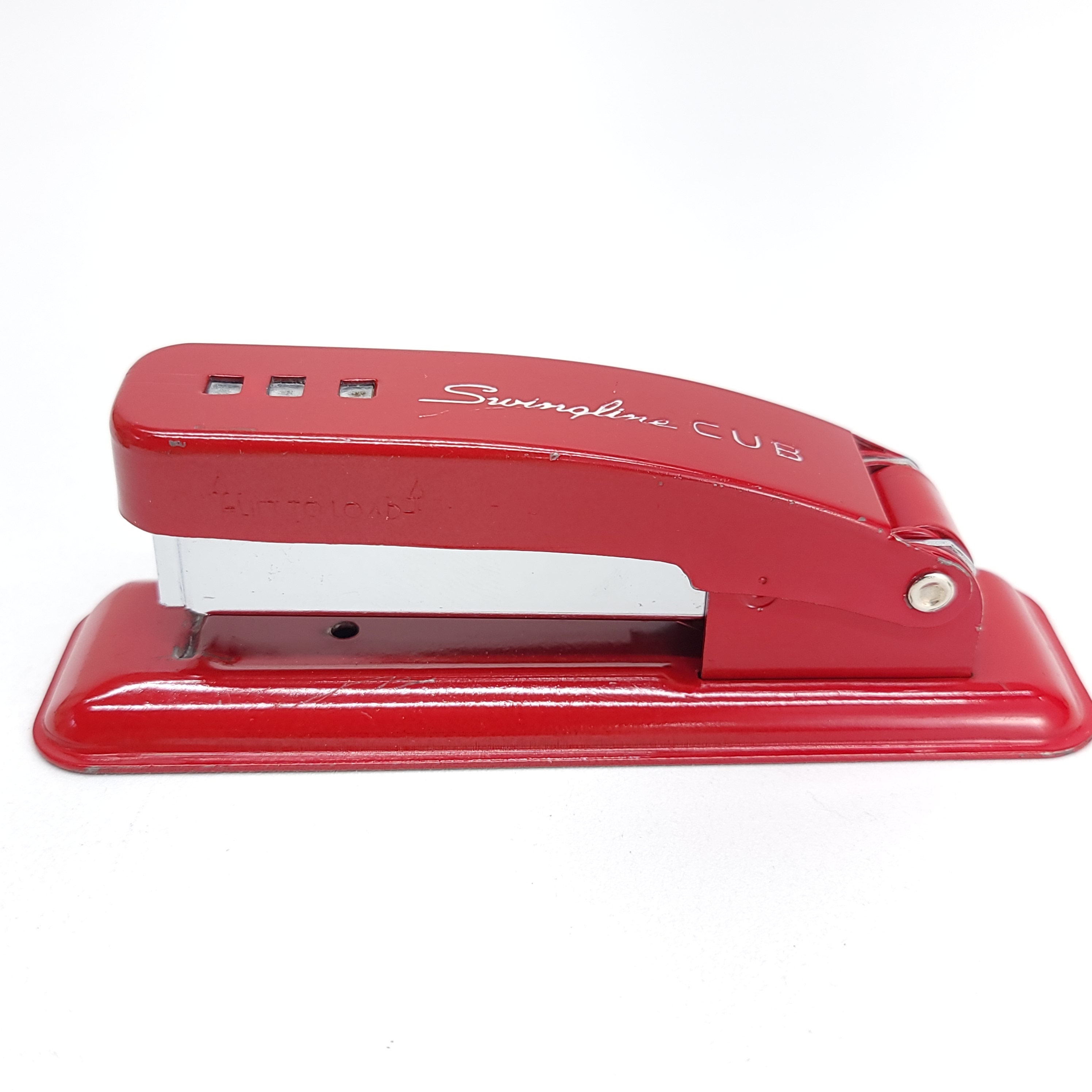Vintage Red Swingline CUB Stapler With Staples, Office Space, Mid ...