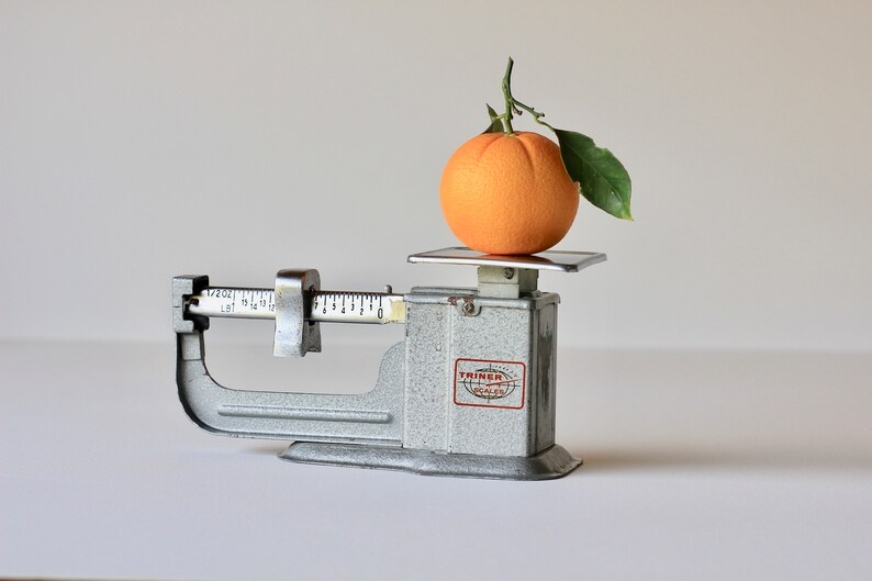 Industrial Steel Triner Scale - Etsy