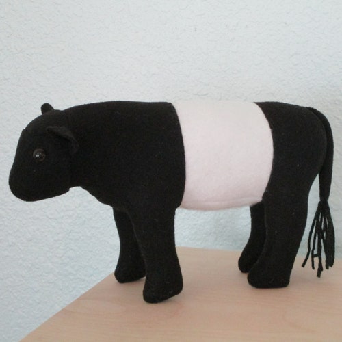 Belted Galloway Cow Art Beltie Cow Oreo Cow Cow Gifts - Etsy