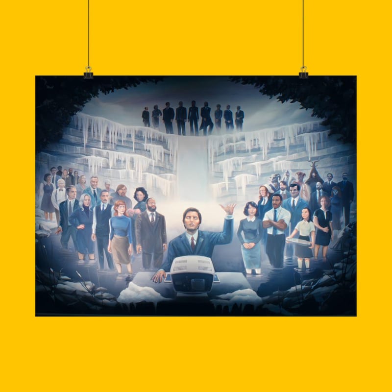 Severance Hang in There Poster - Etsy