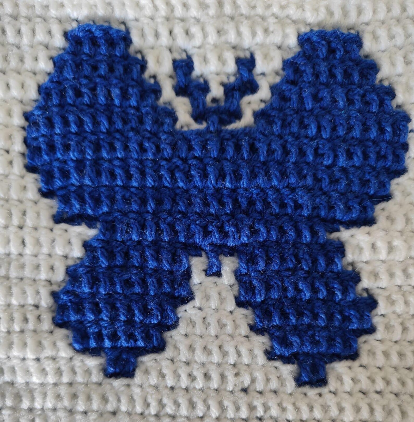 Overlay Mosaic Crochet Pattern - Cat and Butterfly - Wall Hanging, Baby ...