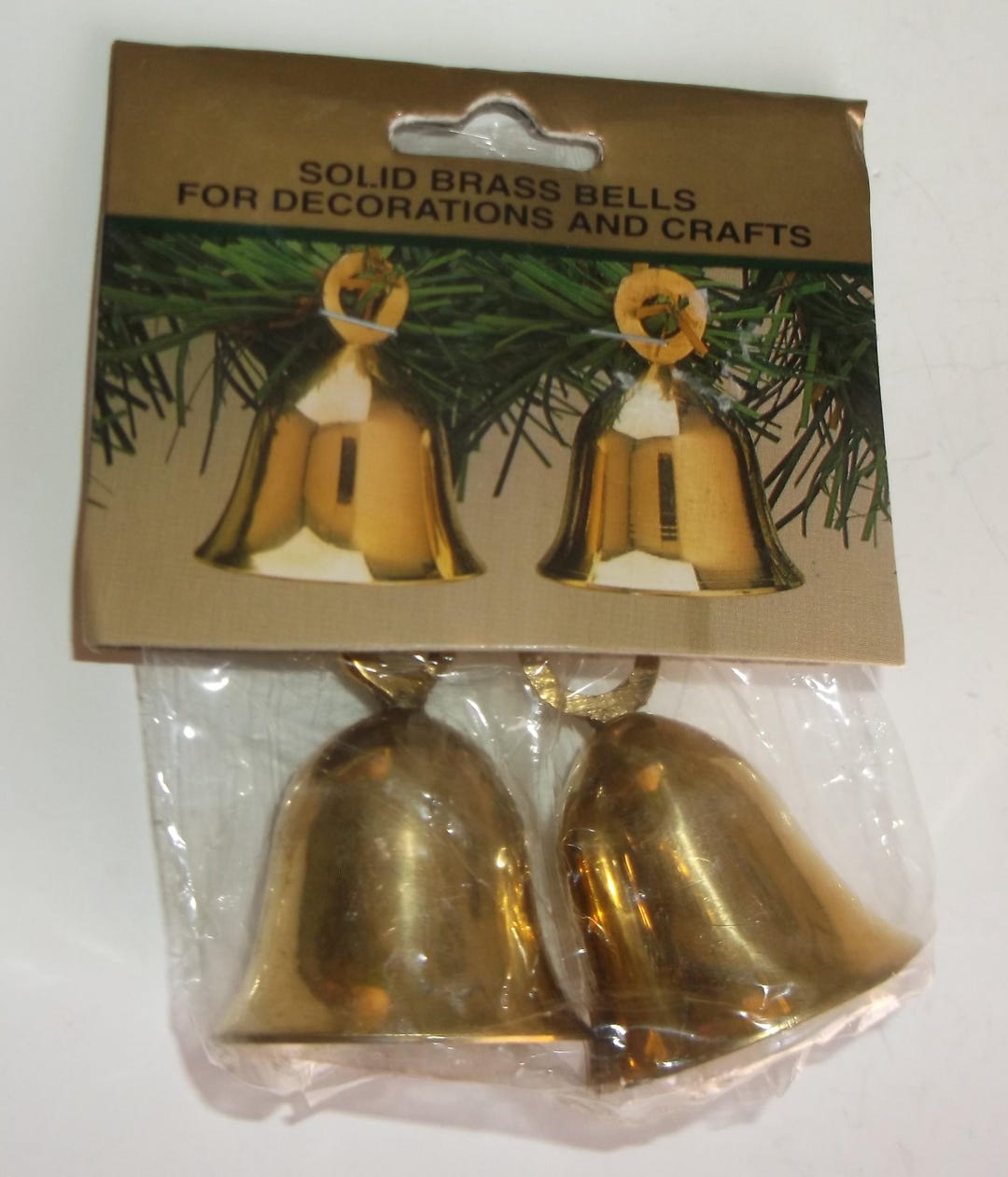 NOS Hosley International Solid Brass Bells Pkg of 2 - Etsy