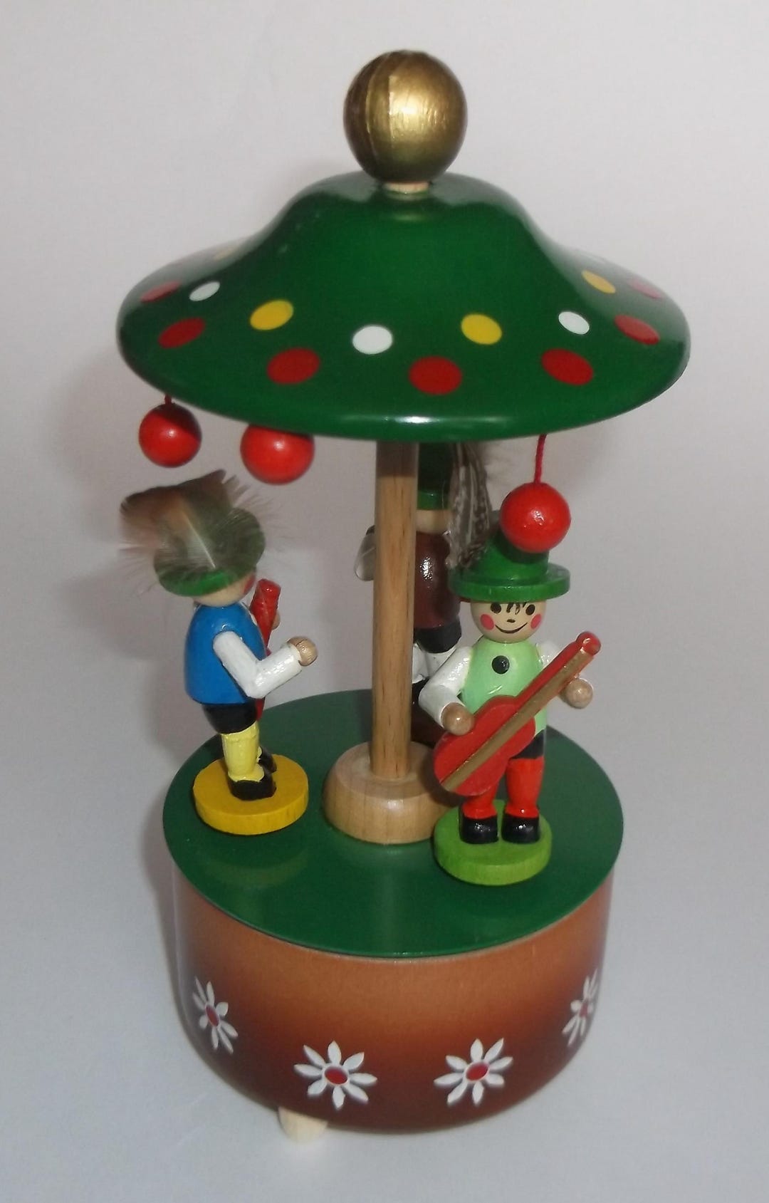 Vintage Steinbach Revolving Carousel of Musicians Musical Box - West ...