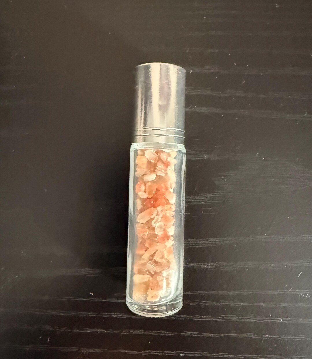 Crystal Roller Bottle – Empty Essential Oil Roller With Sunstone ...