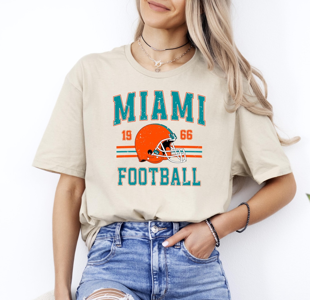 Miami Football Shirt, Miami Football T-shirt, Team Football Shirt, Game ...