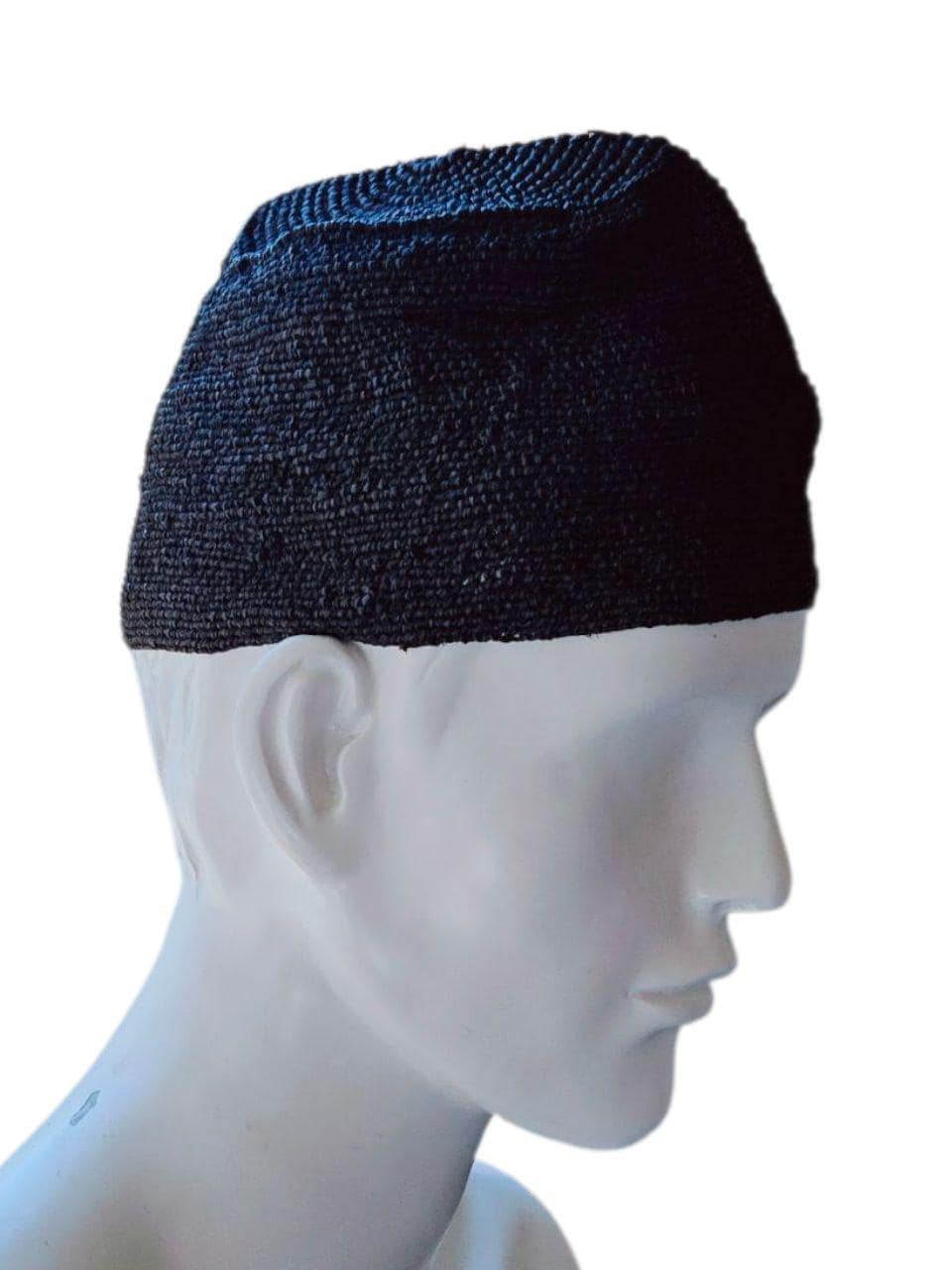 Handwoven Cameroon Raffia Hat –traditional Toghu Cap | Shallow Crown ...