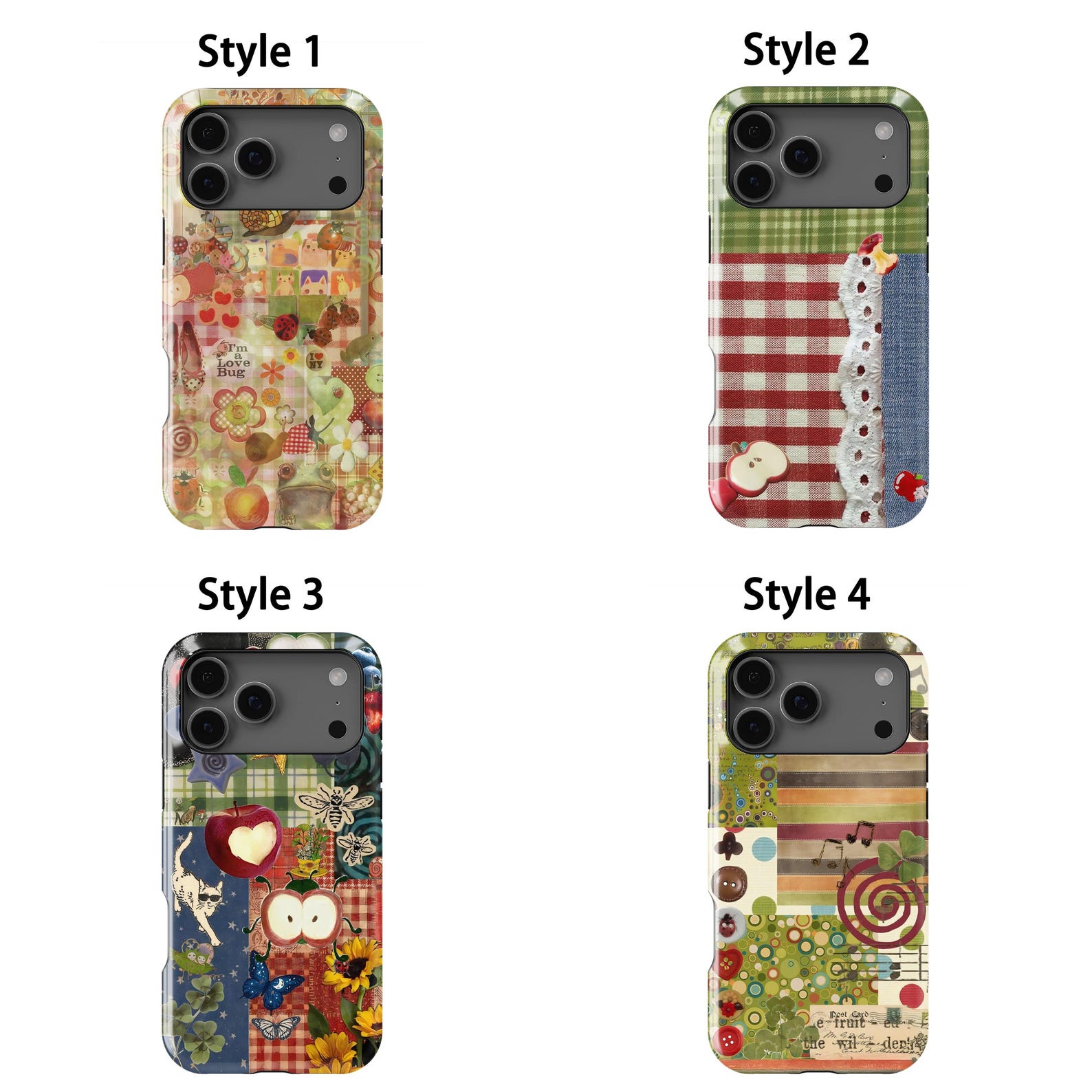 Retro Whimsy Artistic Collage Phone Cases, Star Phone Case, Aesthetic ...