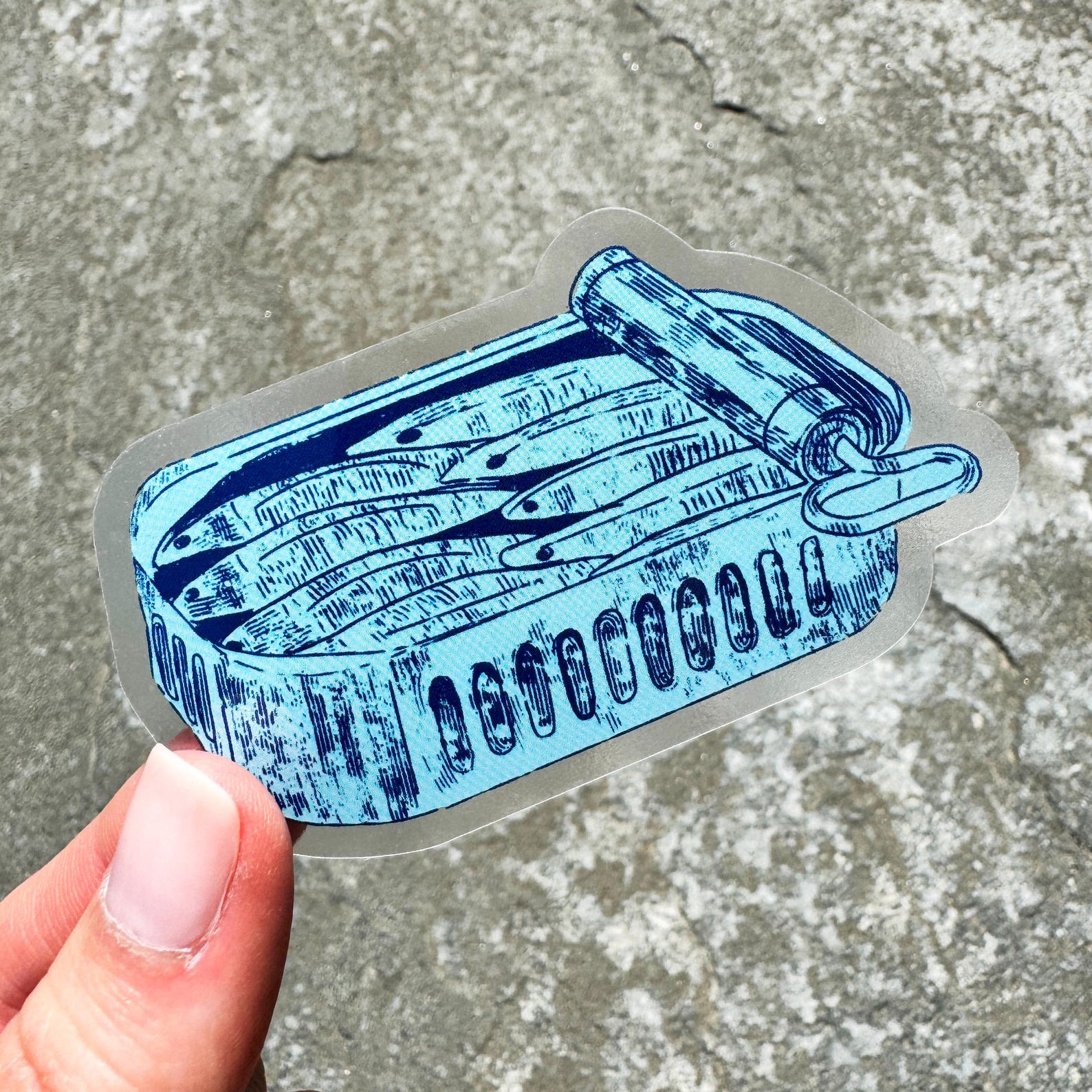 Sardine Can Sticker - Etsy