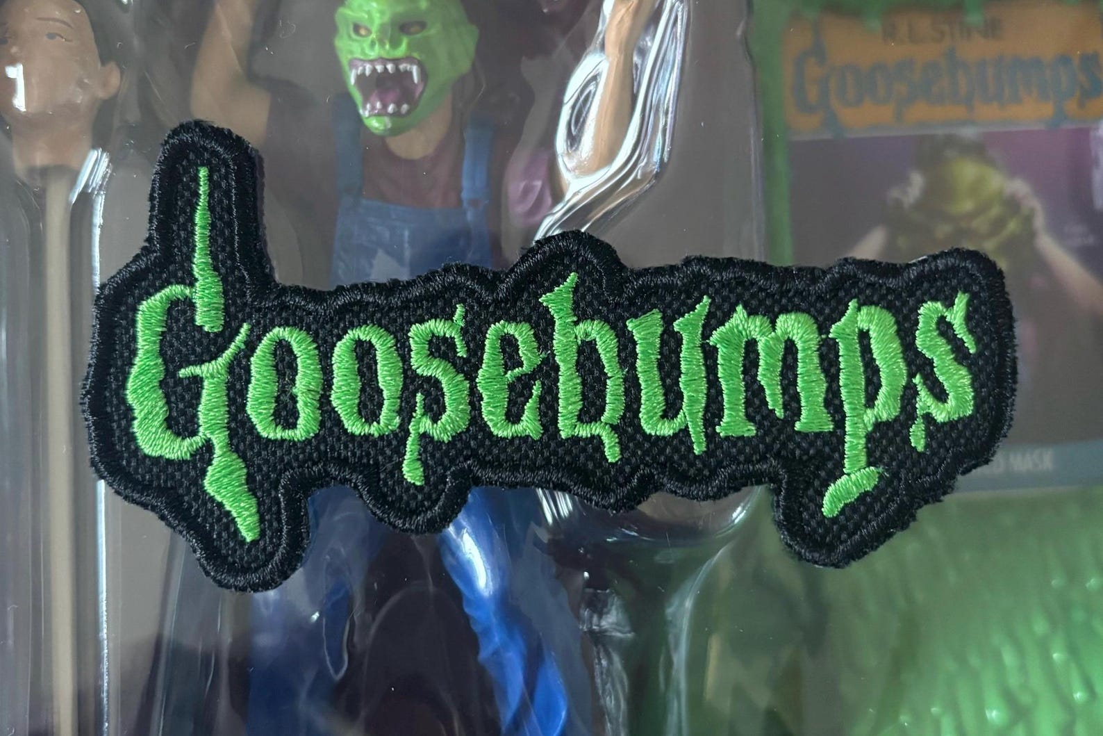 Goosebumps Logo Patch: 90s Embroidered Applique - Iron-on/sew-on - Etsy