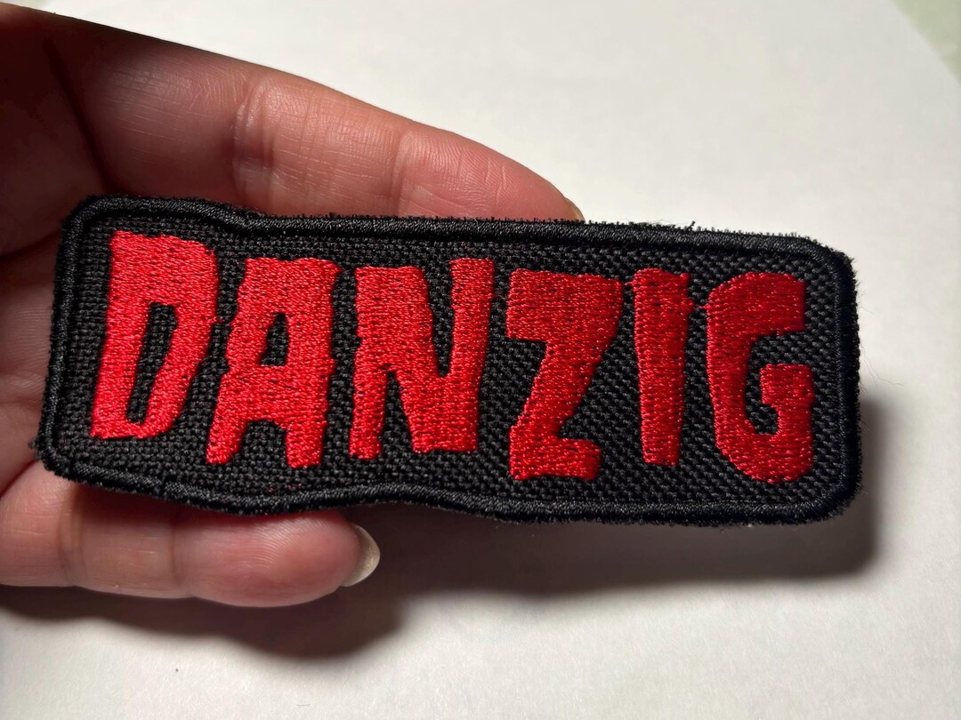 Danzig Patch Iron on Embroidered Misfits Samhain - Etsy